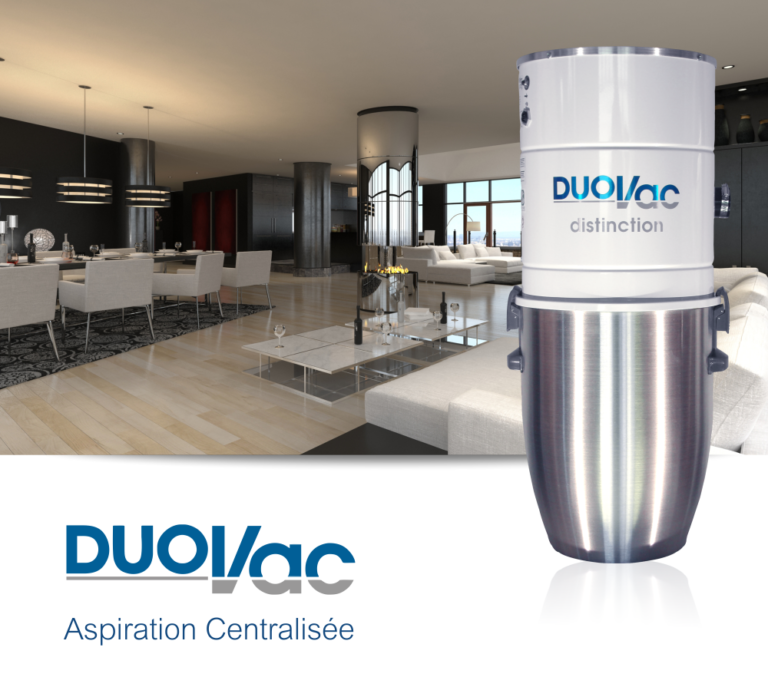 Centrale Distinction 200 DUOVAC. L'Aspiration Centralisée